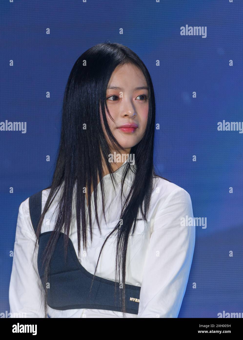 Seoul, South Korea. 11th July, 2024. K-pop girl group 'NewJeans' member ...