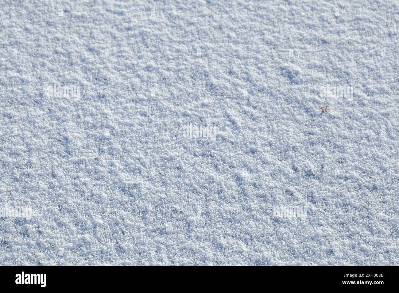 Snow-covered ice surface on a body of water, background image, Germany ...