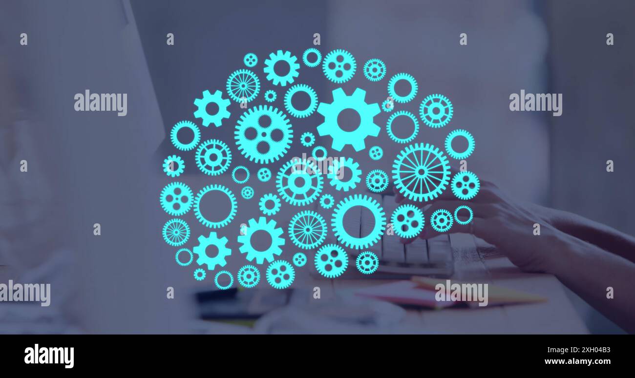 Brain computer interface on technology hi-res stock photography and ...