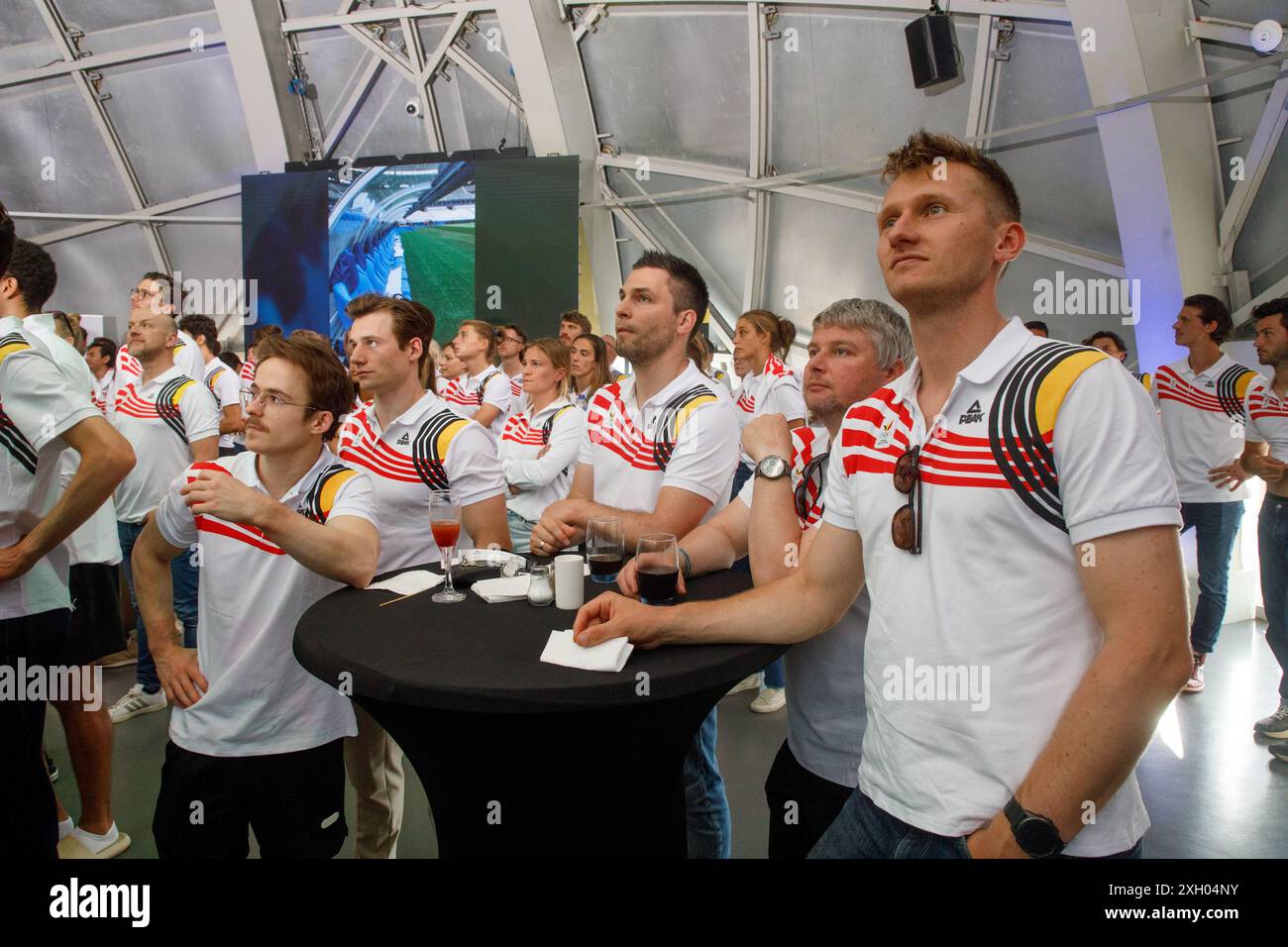 Brussels, Belgium. 10th July, 2024. Belgian gymnast Glen Cuyle, Belgian ...