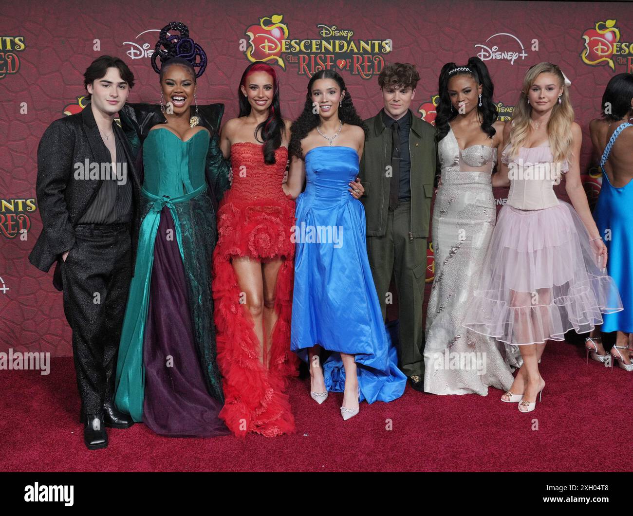 Los Angeles, USA. 10th July, 2024. (L-R) DESCENDANTS: THE RISE OF RED ...