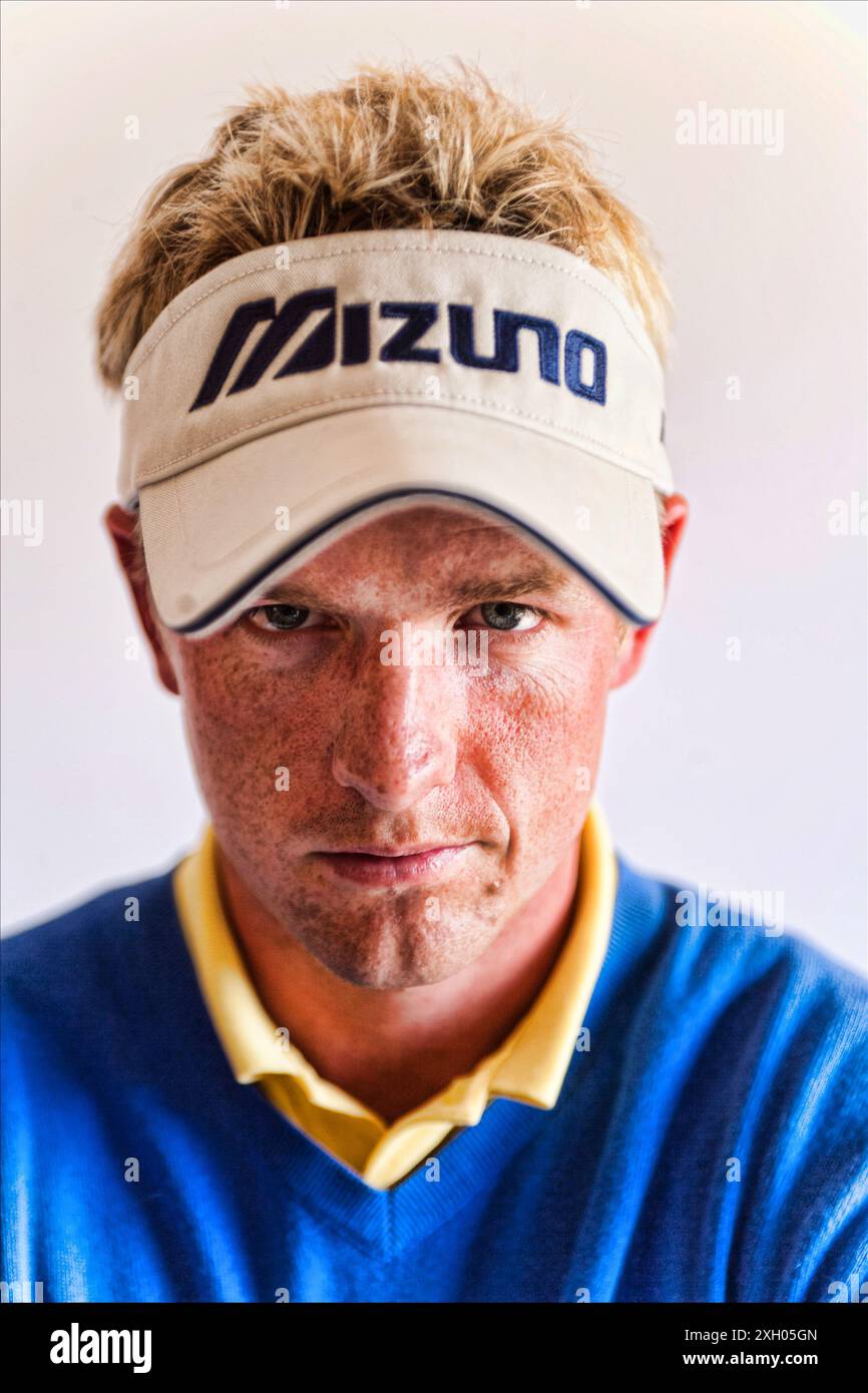 Luke Donald Studio Portraits Stock Photo - Alamy