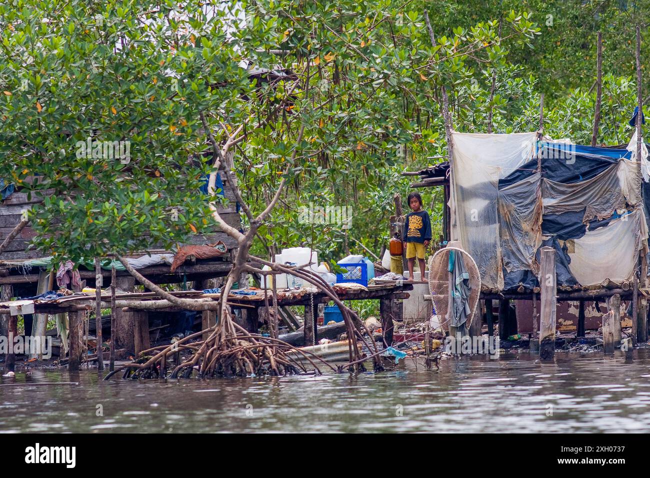Panama, Archipielago de Bocas del Toro, the main island Isla Colon ...