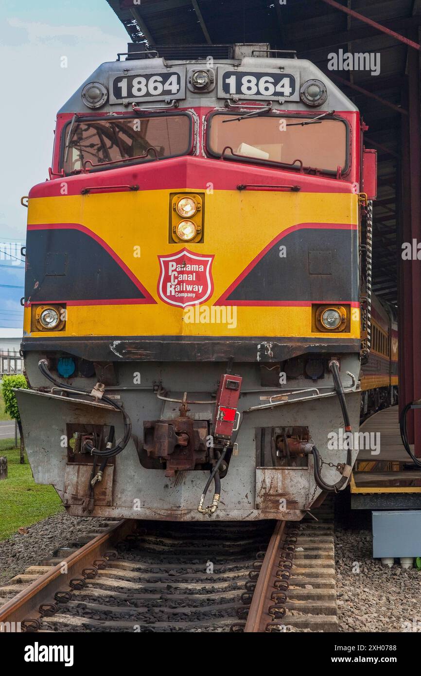 Panama, the Panama Canal Railway is the only railway in the country and ...
