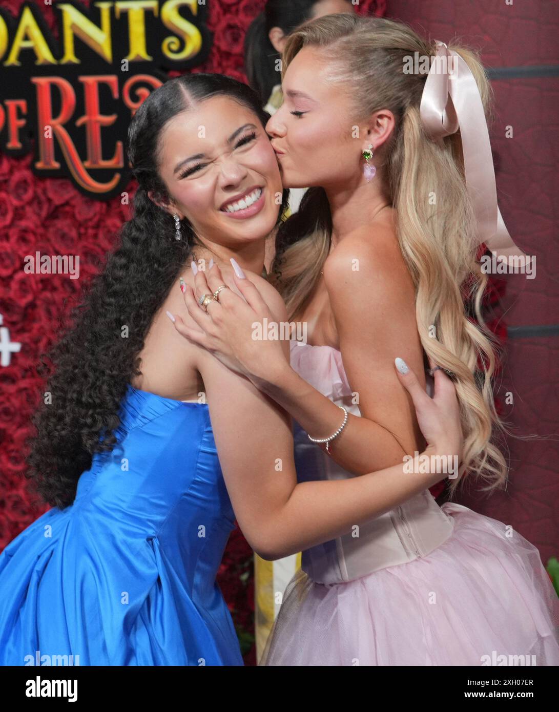 Los Angeles, USA. 10th July, 2024. (L-R) Malia Baker and Ruby Rose Turner at the Disney's ...