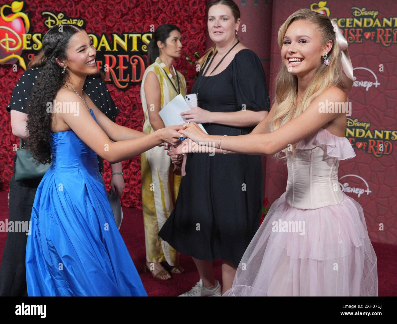 Los Angeles, USA. 10th July, 2024. (L-R) Malia Baker and Ruby Rose ...