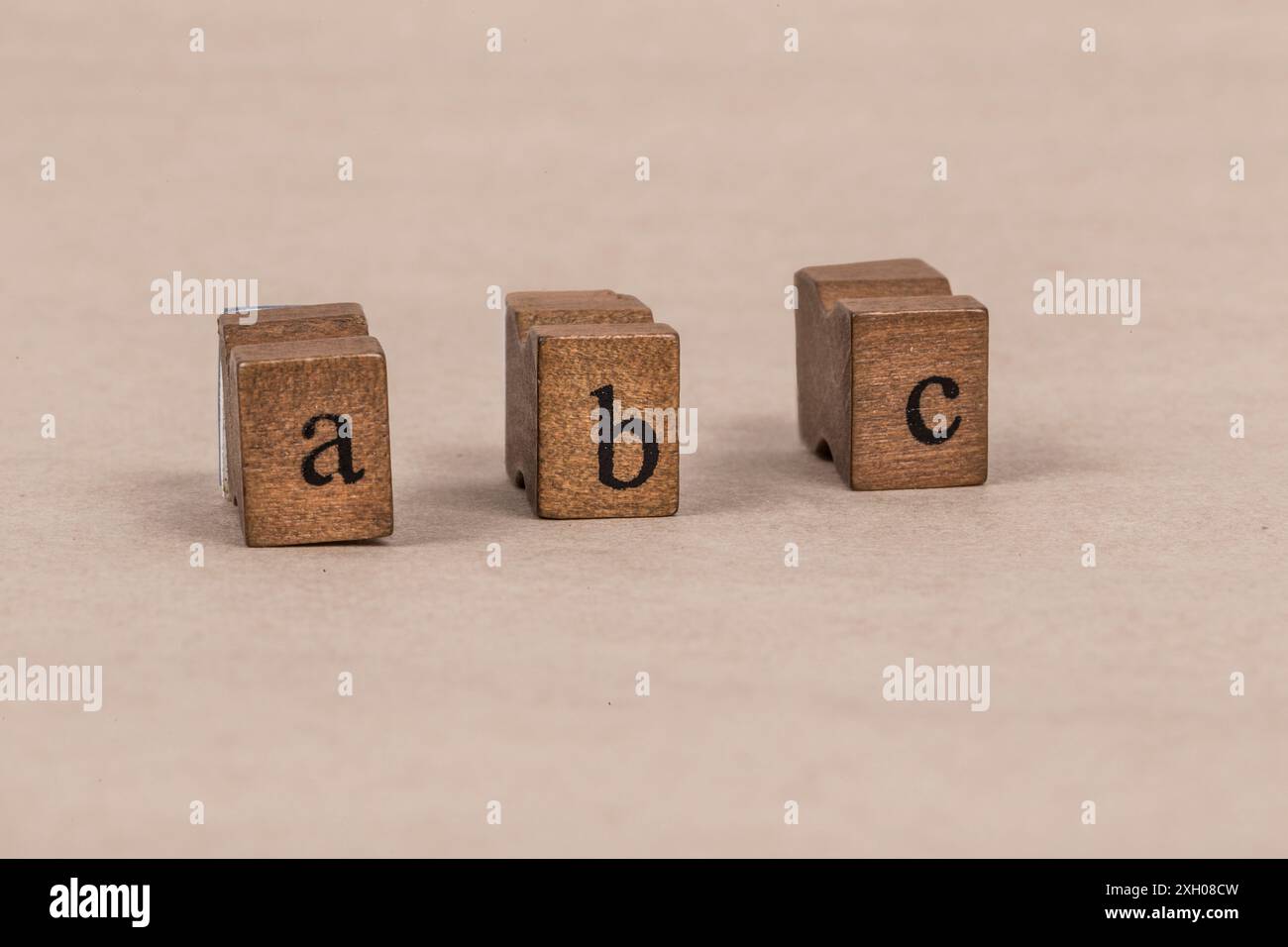 wooden cube letters Stock Photo - Alamy