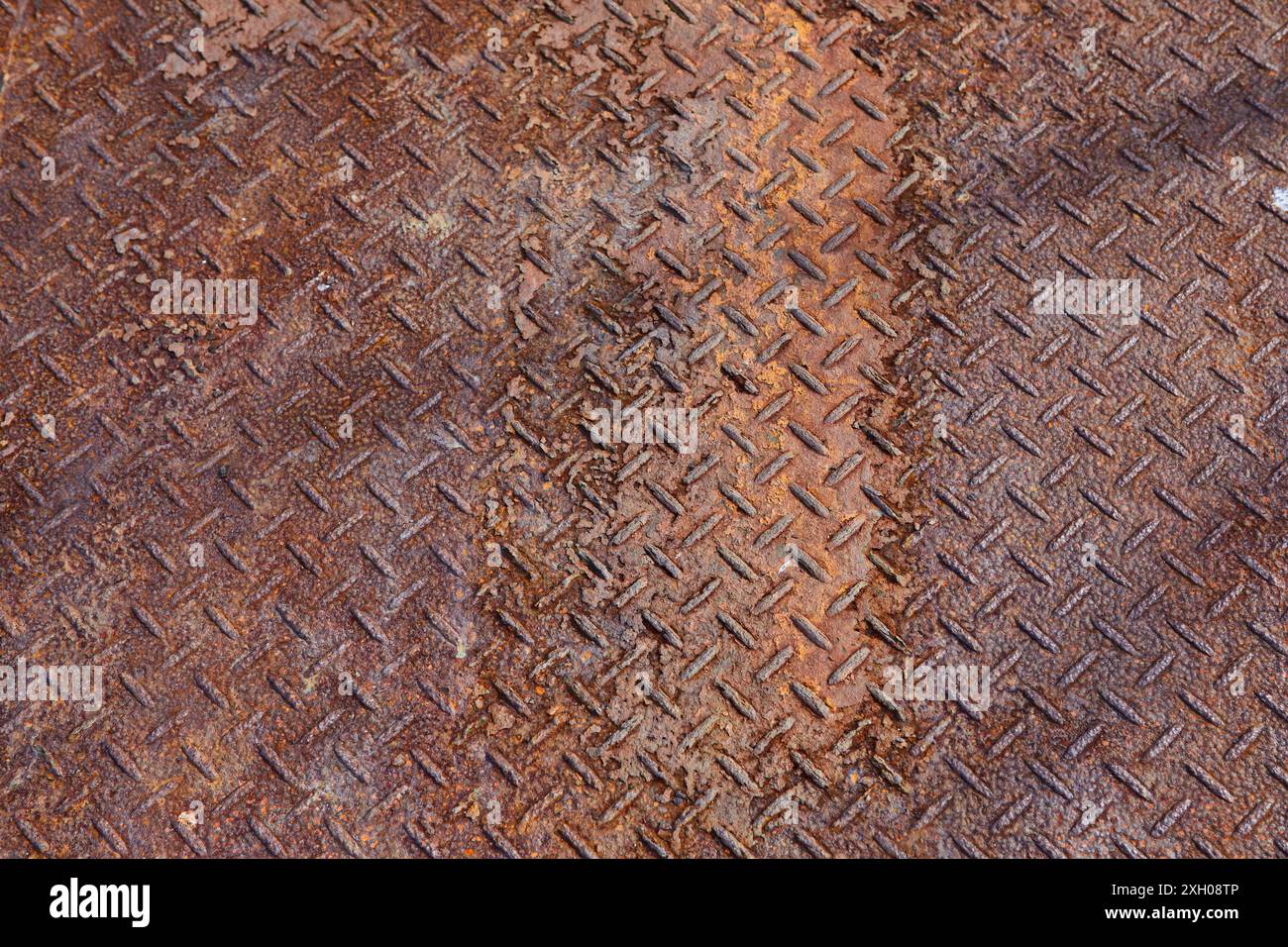 Steel textured metal sheet with heavy rusty Stock Photo - Alamy