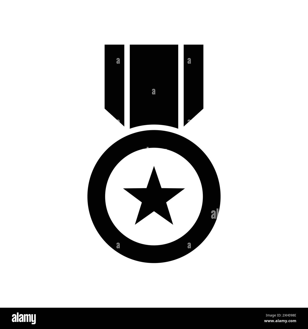 award - medal icon vector design template in white background Stock ...