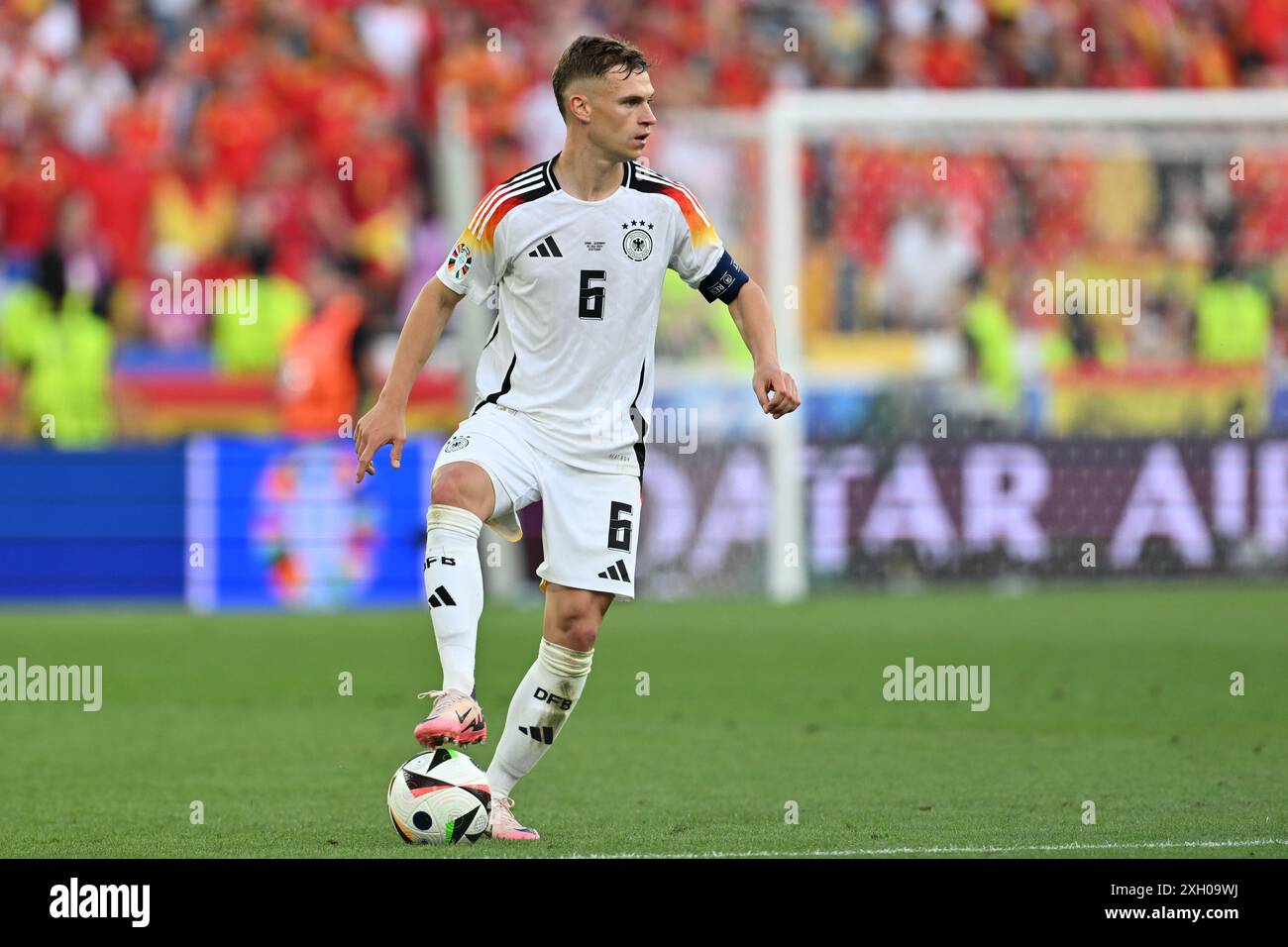 Joshua Kimmich (6) of Germany pictured during a soccer game between the ...