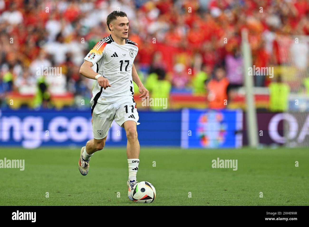 Florian Wirtz (17) of Germany during a soccer game between the national ...