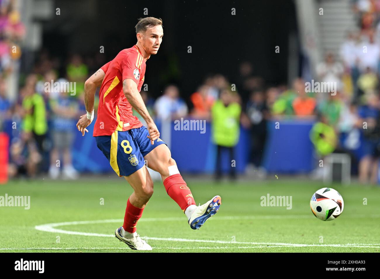 Fabian Ruiz (8) of Spain pictured during a soccer game between the ...
