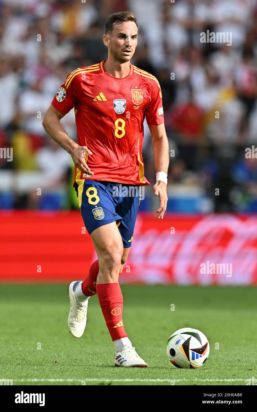 Fabian Ruiz (8) of Spain pictured during a soccer game between the ...