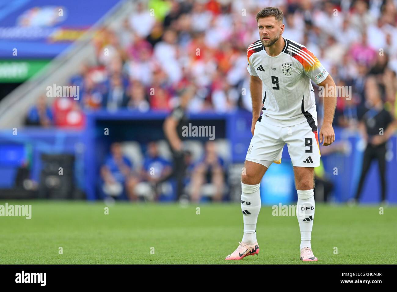 Niclas Fullkrug (9) of Germany pictured during a soccer game between ...