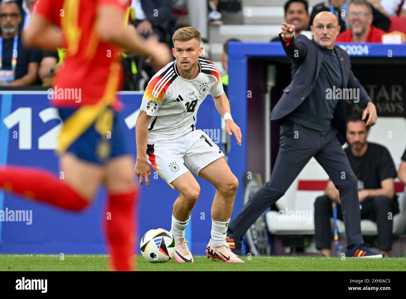 Maximilian Mittelstadt (18) of Germany pictured during a soccer game ...