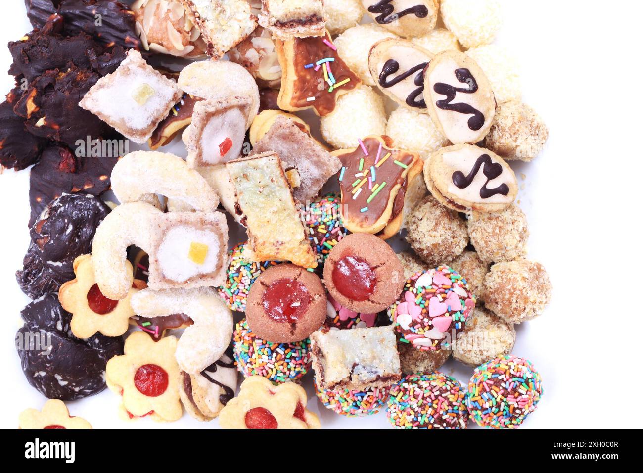 christmas cookies texture as very nice background Stock Photo - Alamy