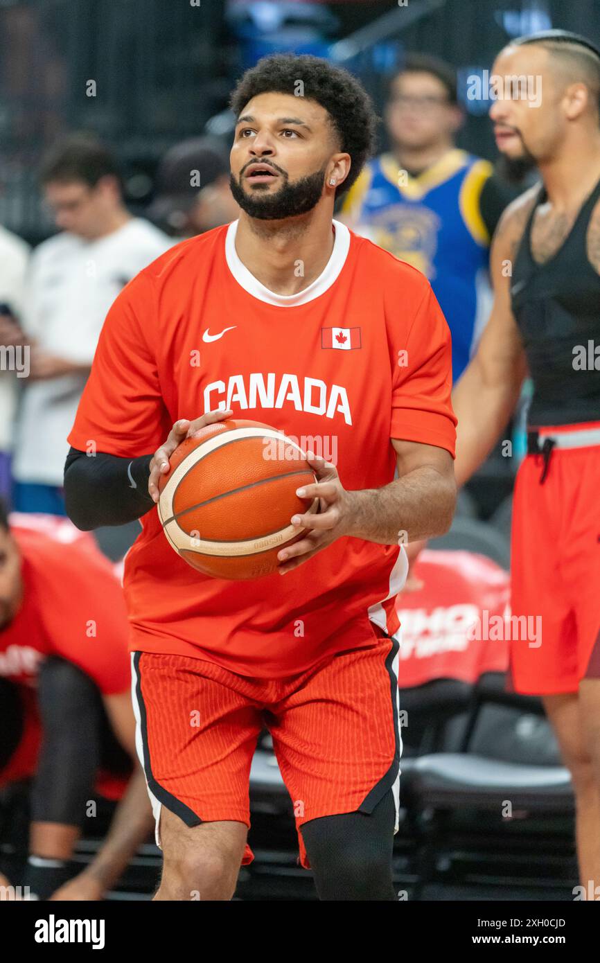 Denver Nuggets Point Guard Jamal Murray Warming Up Before the USA vs ...