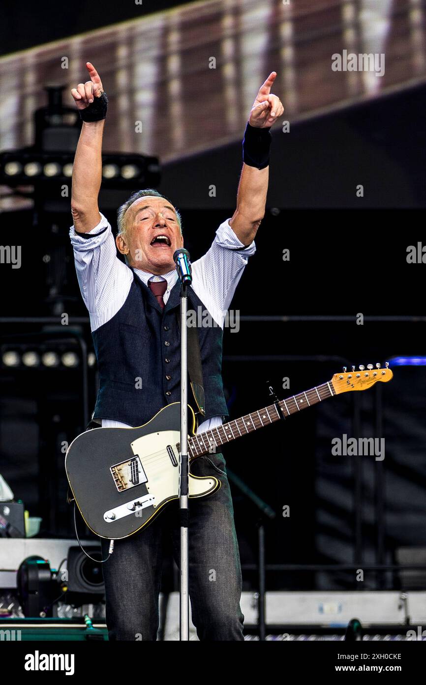 Odense, Denmark. 09th, July 2024. The American singer, songwriter and ...