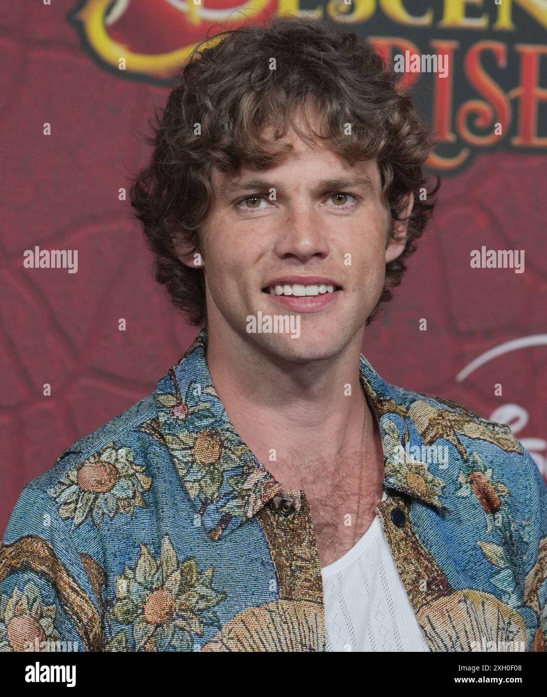 Los Angeles, USA. 10th July, 2024. Jedidiah Goodacre arrives at the ...