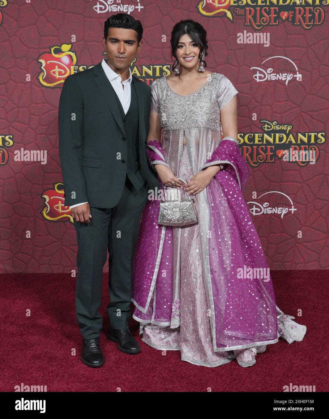 Los Angeles, USA. 10th July, 2024. (L-R) Kabir Bery and Aiza Aslam at ...