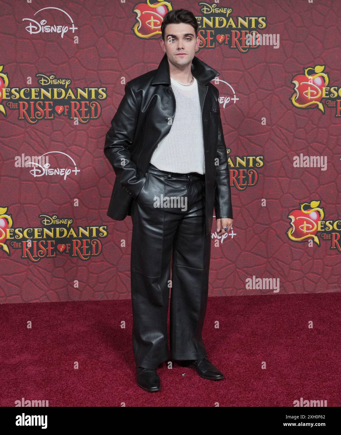 Los Angeles, USA. 10th July, 2024. Anthony Pyatt arrives at the Disney ...