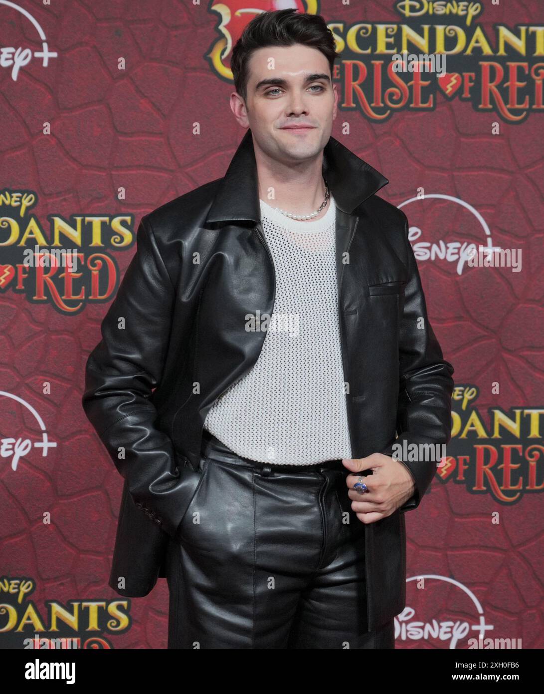 Los Angeles, USA. 10th July, 2024. Anthony Pyatt arrives at the Disney ...