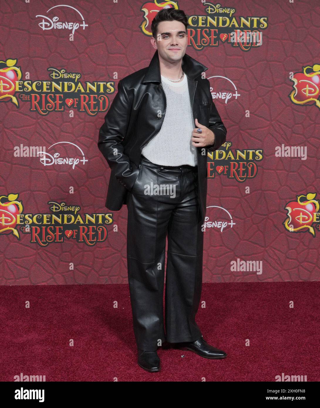 Los Angeles, USA. 10th July, 2024. Anthony Pyatt arrives at the Disney ...