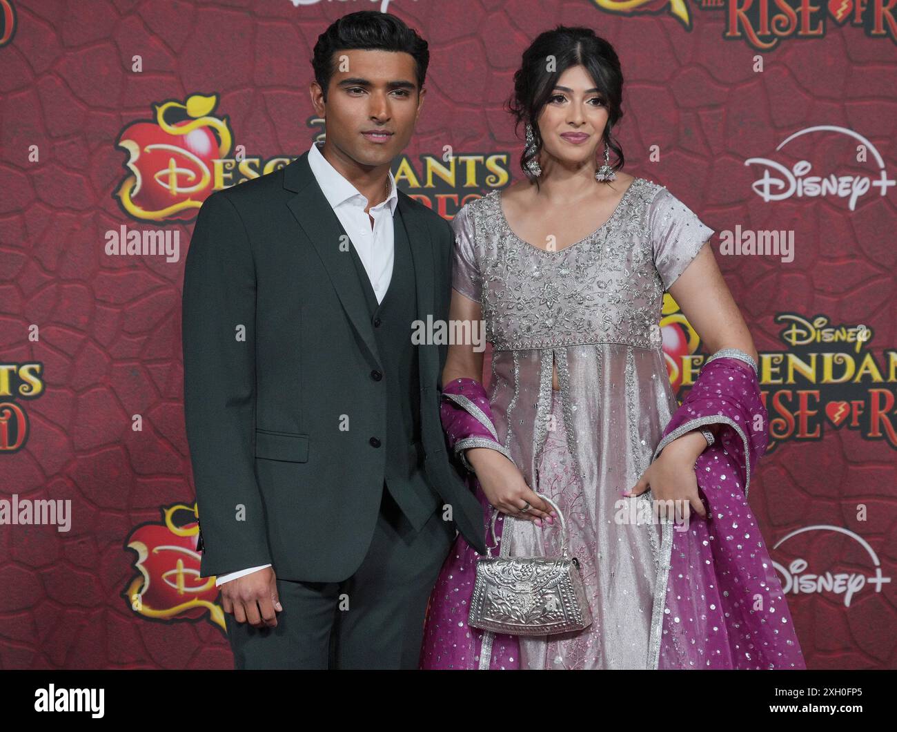 Los Angeles, USA. 10th July, 2024. (L-R) Kabir Bery and Aiza Aslam at ...