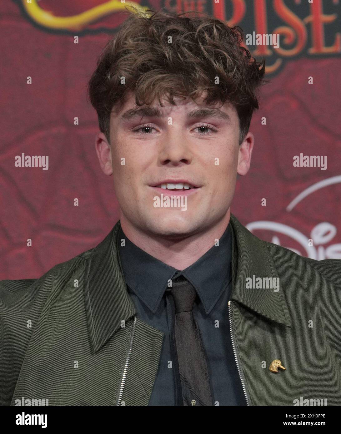 Los Angeles, USA. 10th July, 2024. Peder Lindell arrives at the Disney ...