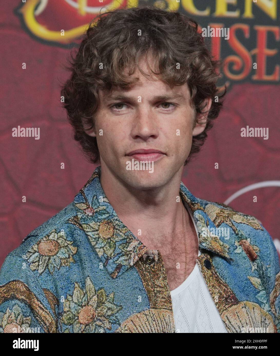 Los Angeles, USA. 10th July, 2024. Jedidiah Goodacre arrives at the ...