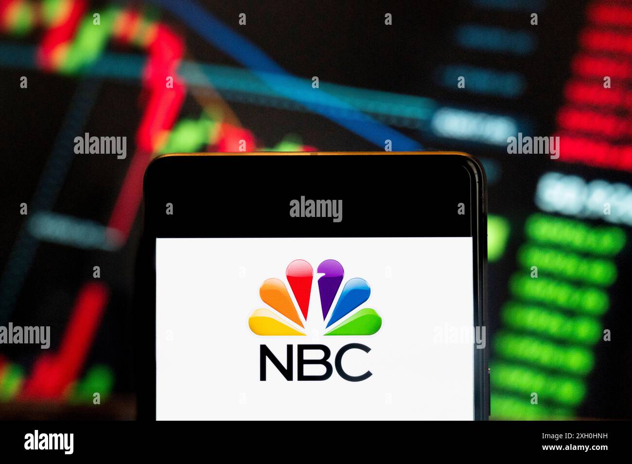 Broadcast tv news displayed hi-res stock photography and images - Alamy