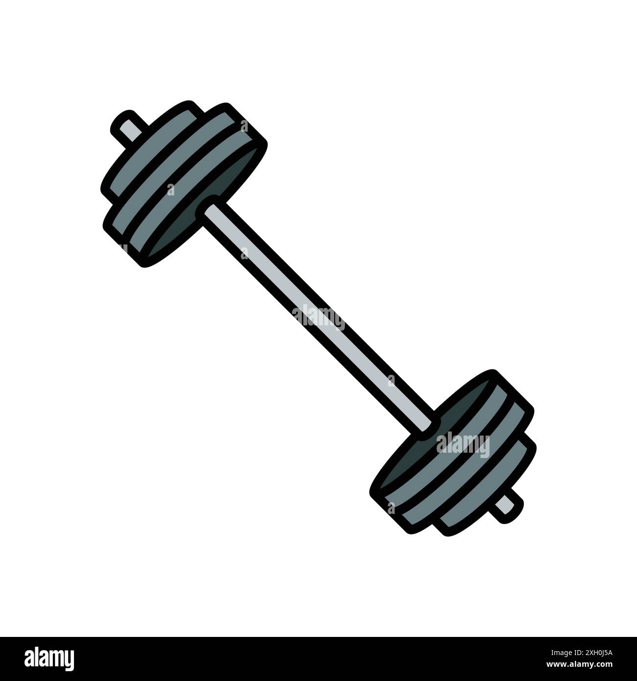 barbell icon vector design template in white background Stock Vector ...
