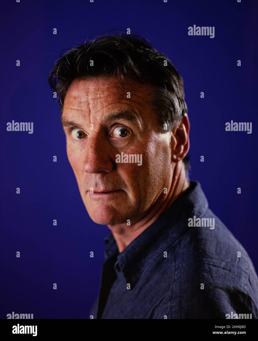 Michael Palin of Monty Python Studio Portrait session Stock Photo - Alamy