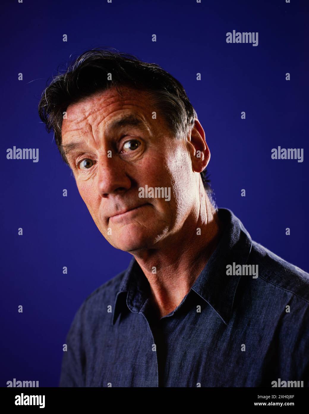 Michael Palin of Monty Python Studio Portrait session Stock Photo - Alamy