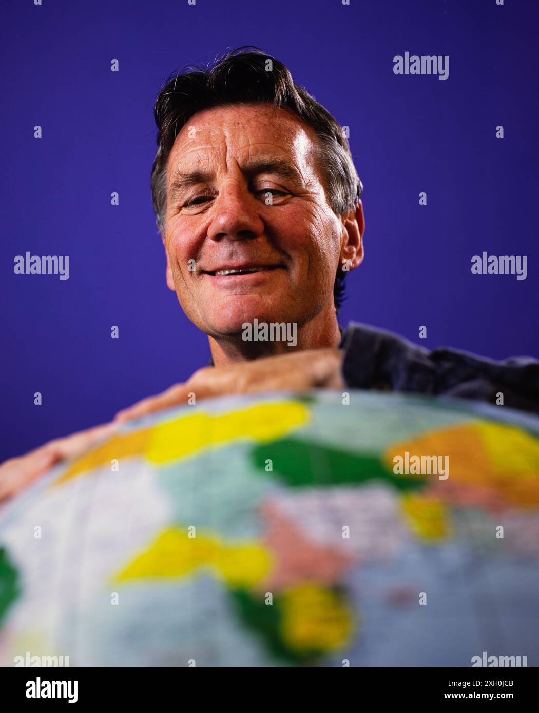 Michael Palin of Monty Python Studio Portrait session Stock Photo - Alamy