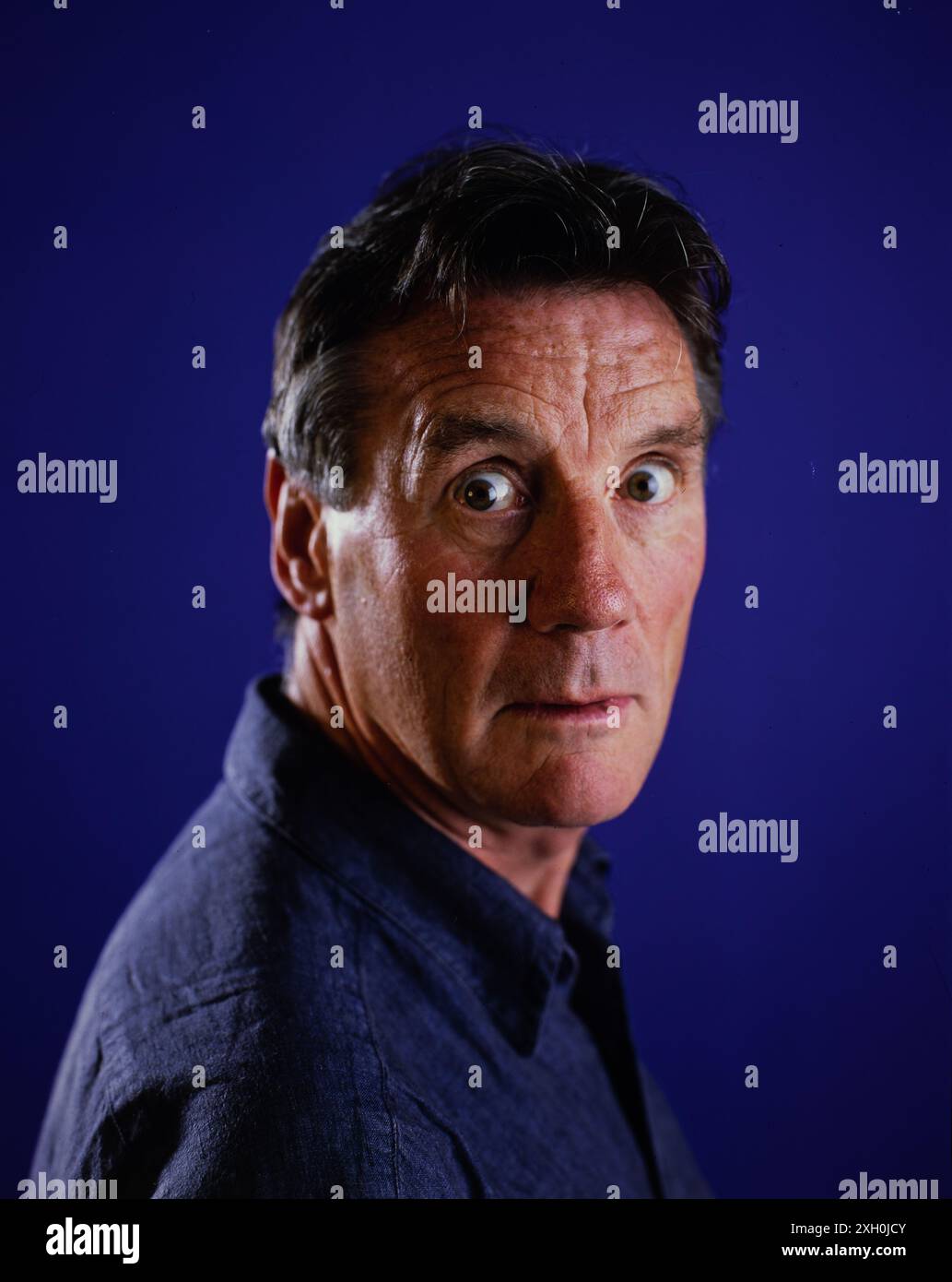 Michael Palin of Monty Python Studio Portrait session Stock Photo - Alamy