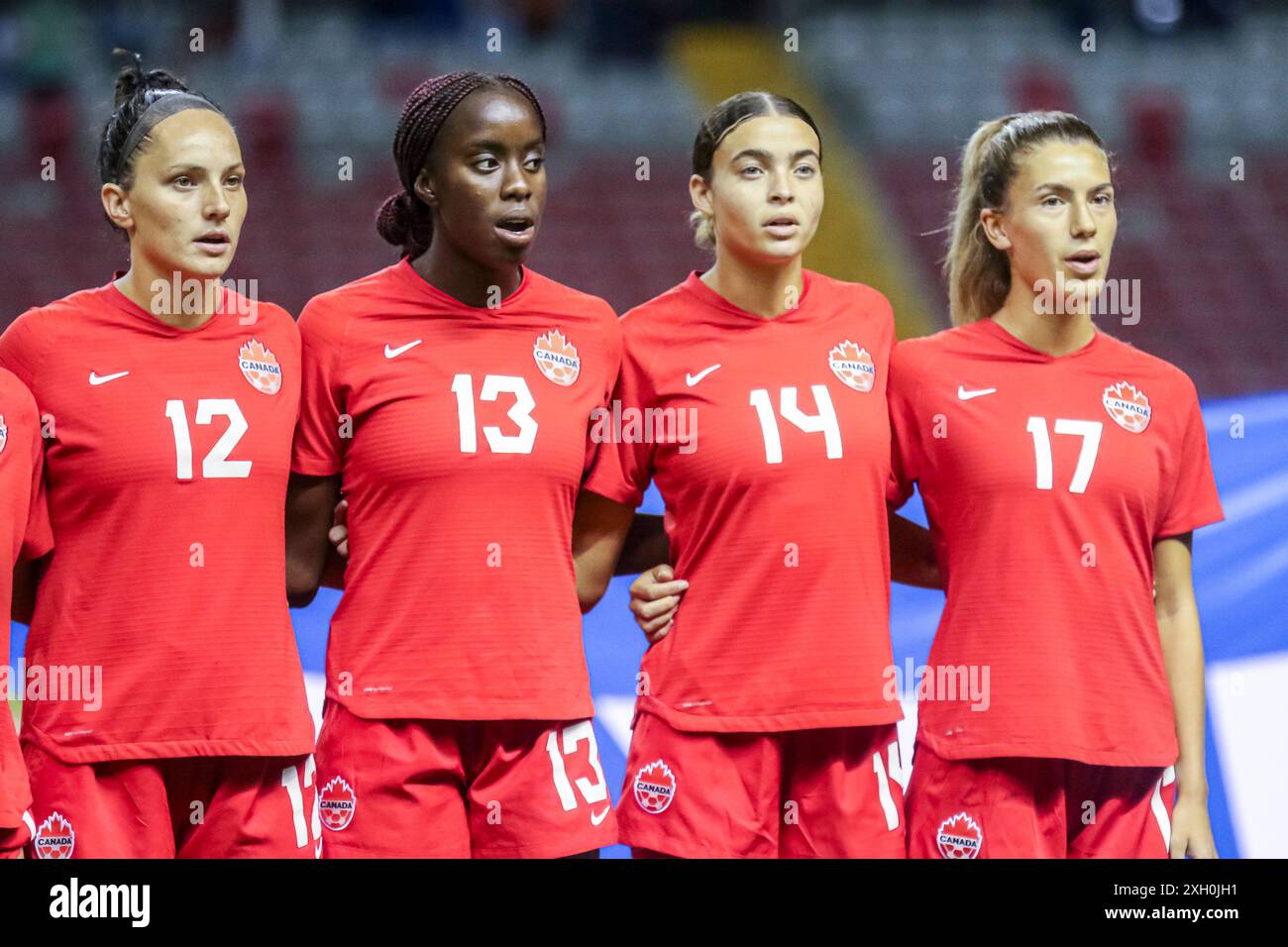 Vivianne Bessette, Simi Awujo, Brooklyn Courtnall and Holly Ward of ...