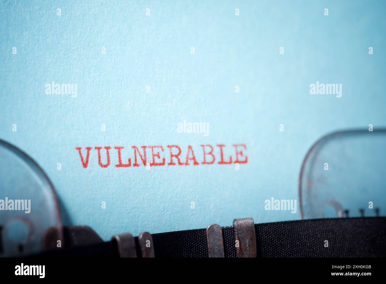 Unprotected and vulnerable hi-res stock photography and images - Alamy