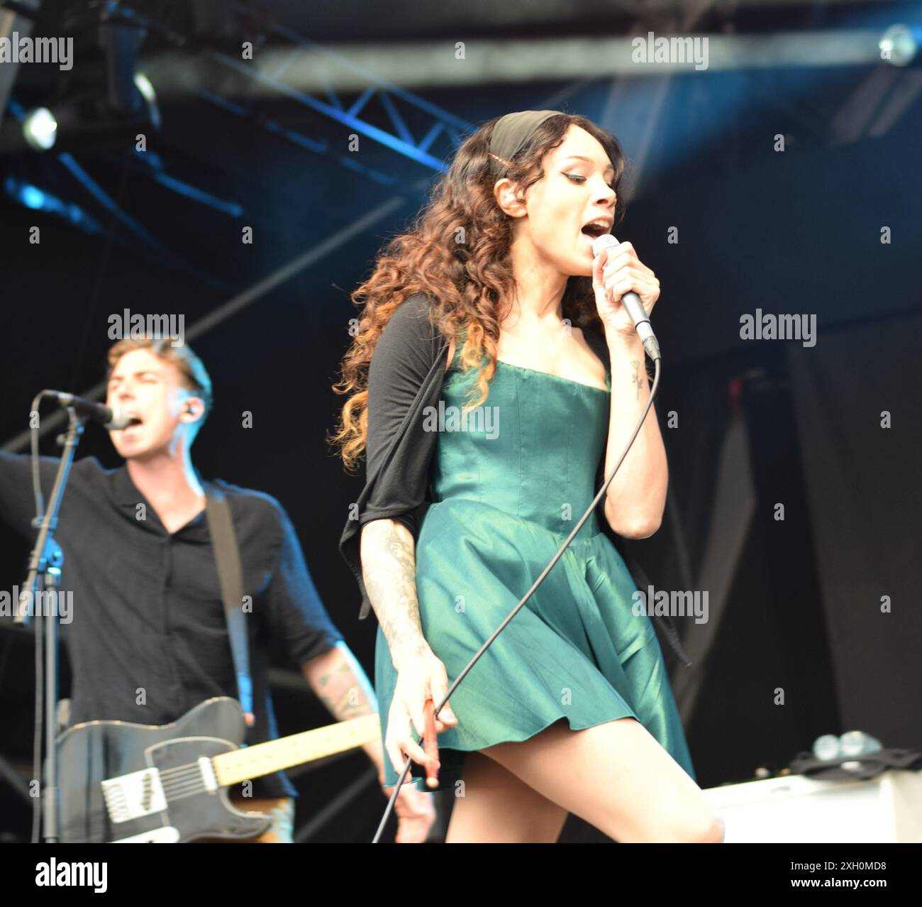 The Skints at Bristol Sounds music festival. Bristol, UK. June 23rd ...