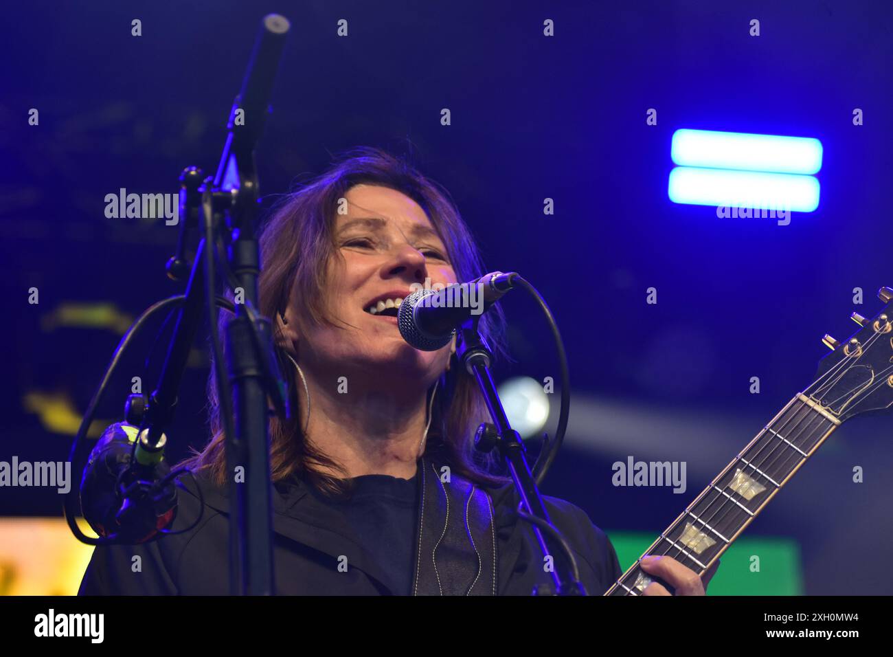 Singer and songwriter Hollie Cook at Bristol Sounds music festival ...