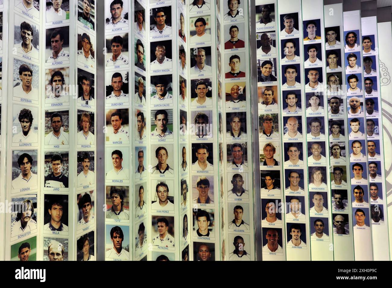 Estadio Santiago Bernabeu, football stadium of the Spanish club Real ...