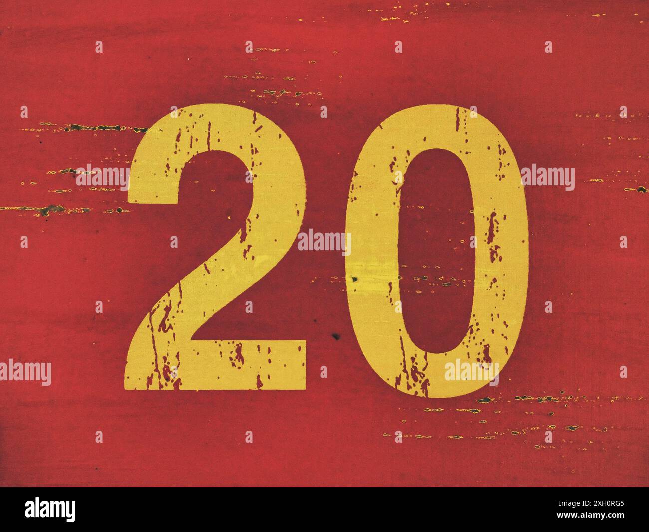 Number 20 birthday celebration hi-res stock photography and images - Alamy