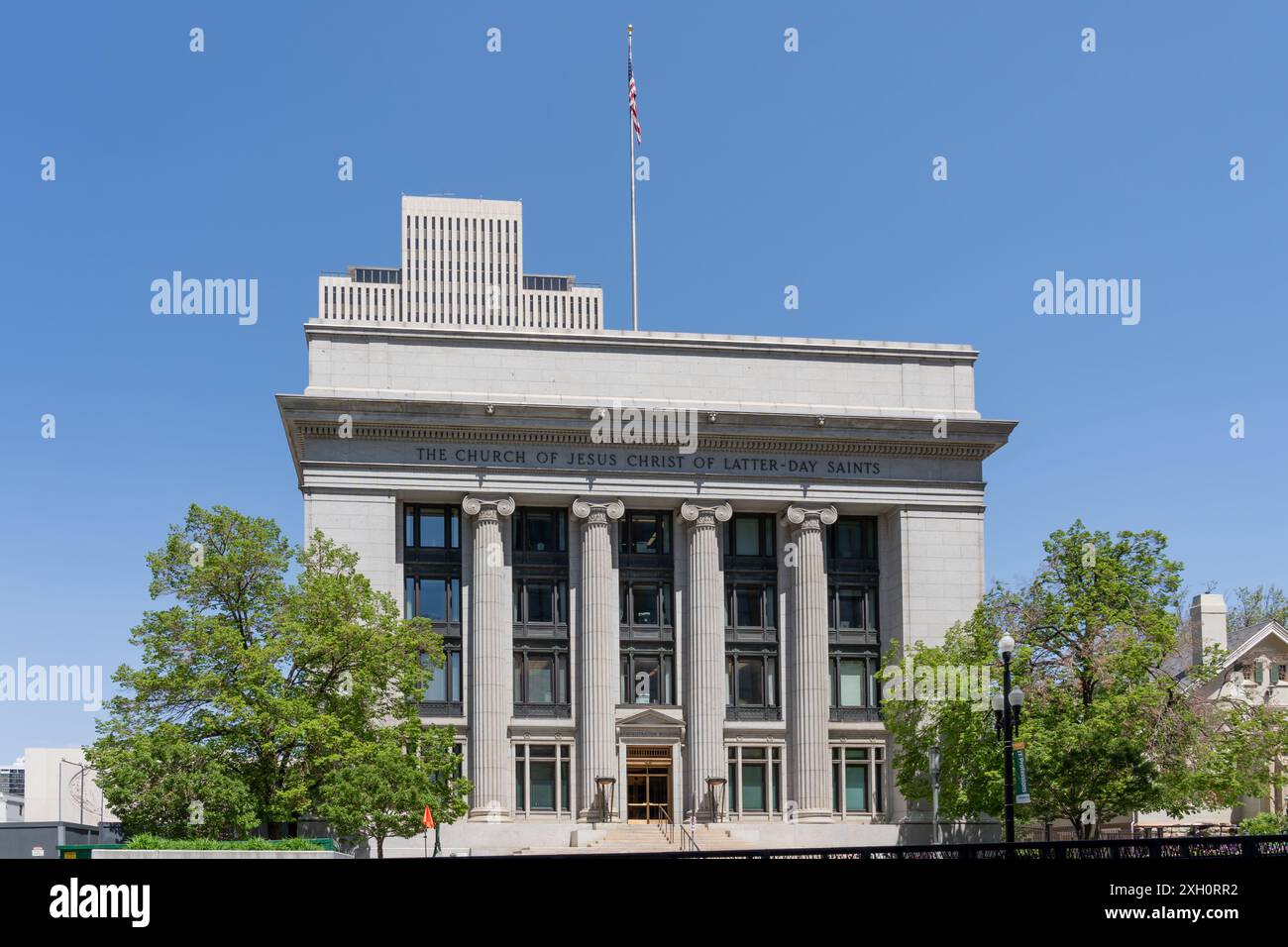 Church jesus christ salt lake city hi-res stock photography and images ...