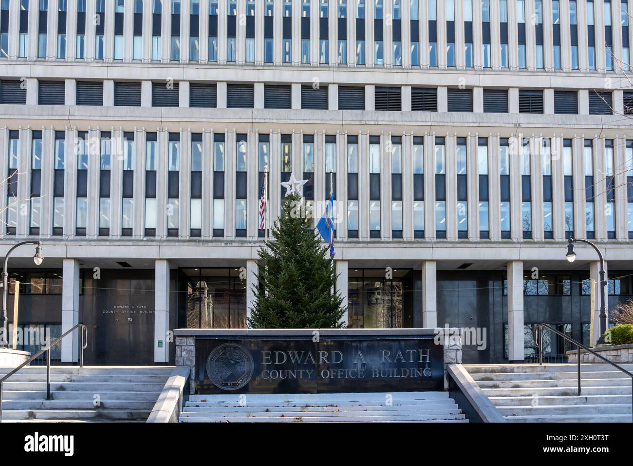 Edward A. Rath County Office Building in Buffalo, New York, USA, on ...
