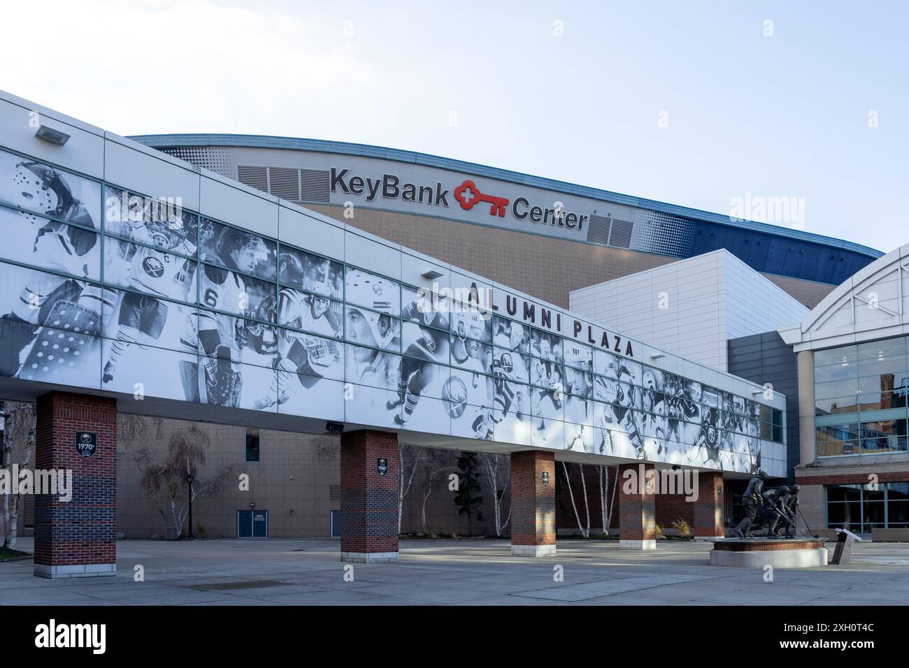 Buffalo, New York, USA - December 8, 2023: KeyBank Center in Buffalo ...