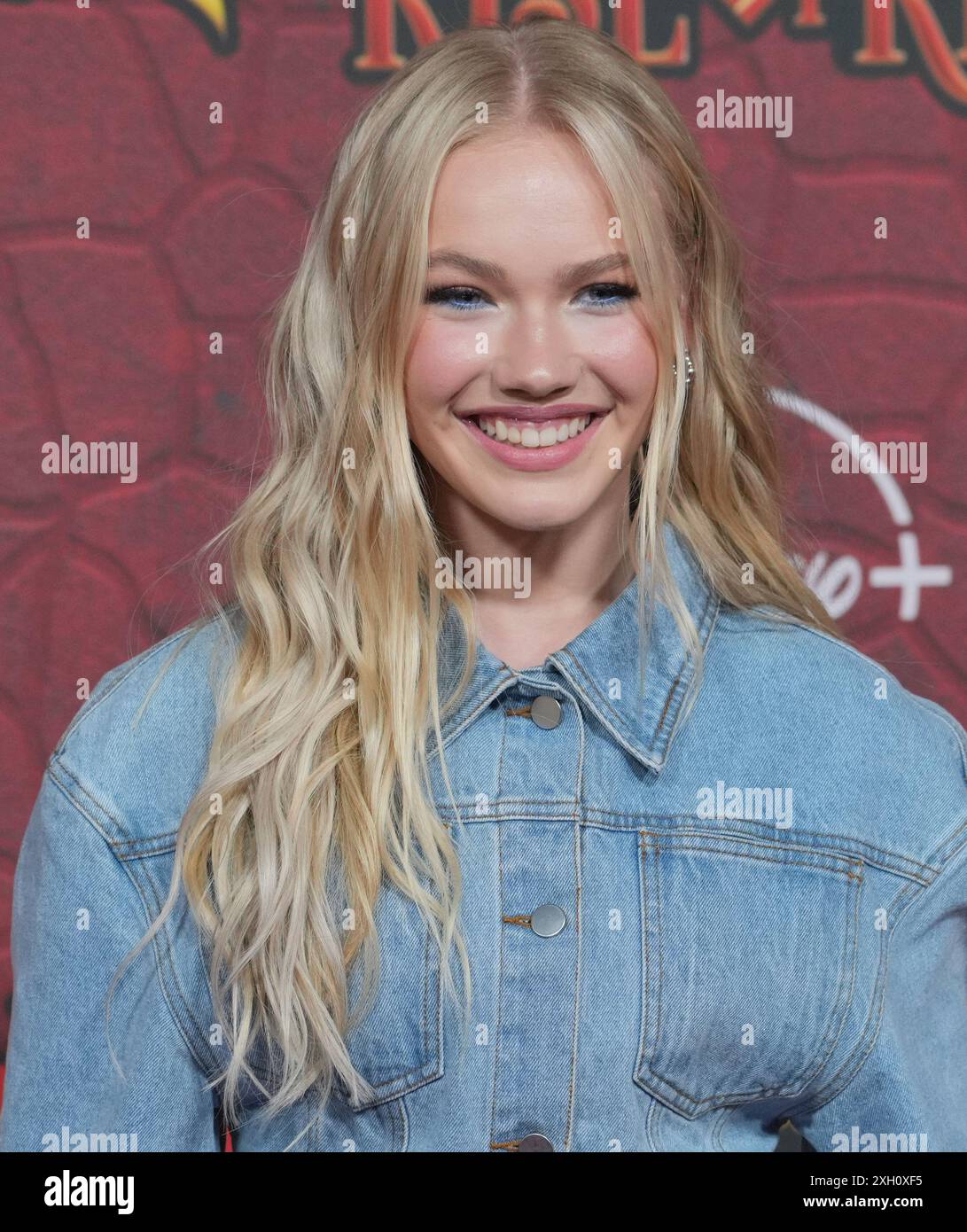 Freya Skye arrives at the Disney's DESCENDANTS: THE RISE OF RED World ...