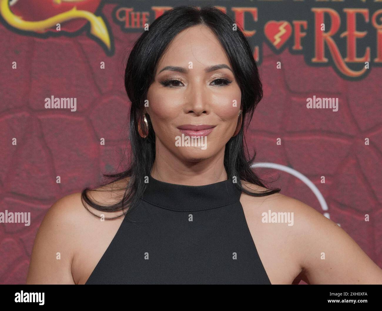 Julee Cerda arrives at the Disney's DESCENDANTS: THE RISE OF RED World ...