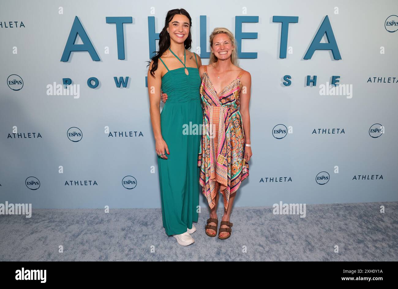 BEVERLY HILLS, CA - JULYE 10: Brenna Huckaby, Jessie Diggins at the ...