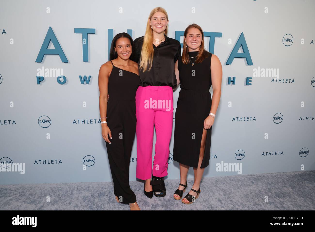 BEVERLY HILLS, CA - JULYE 10: Haleigh Bryant, Sarah Franklin, Izzy ...