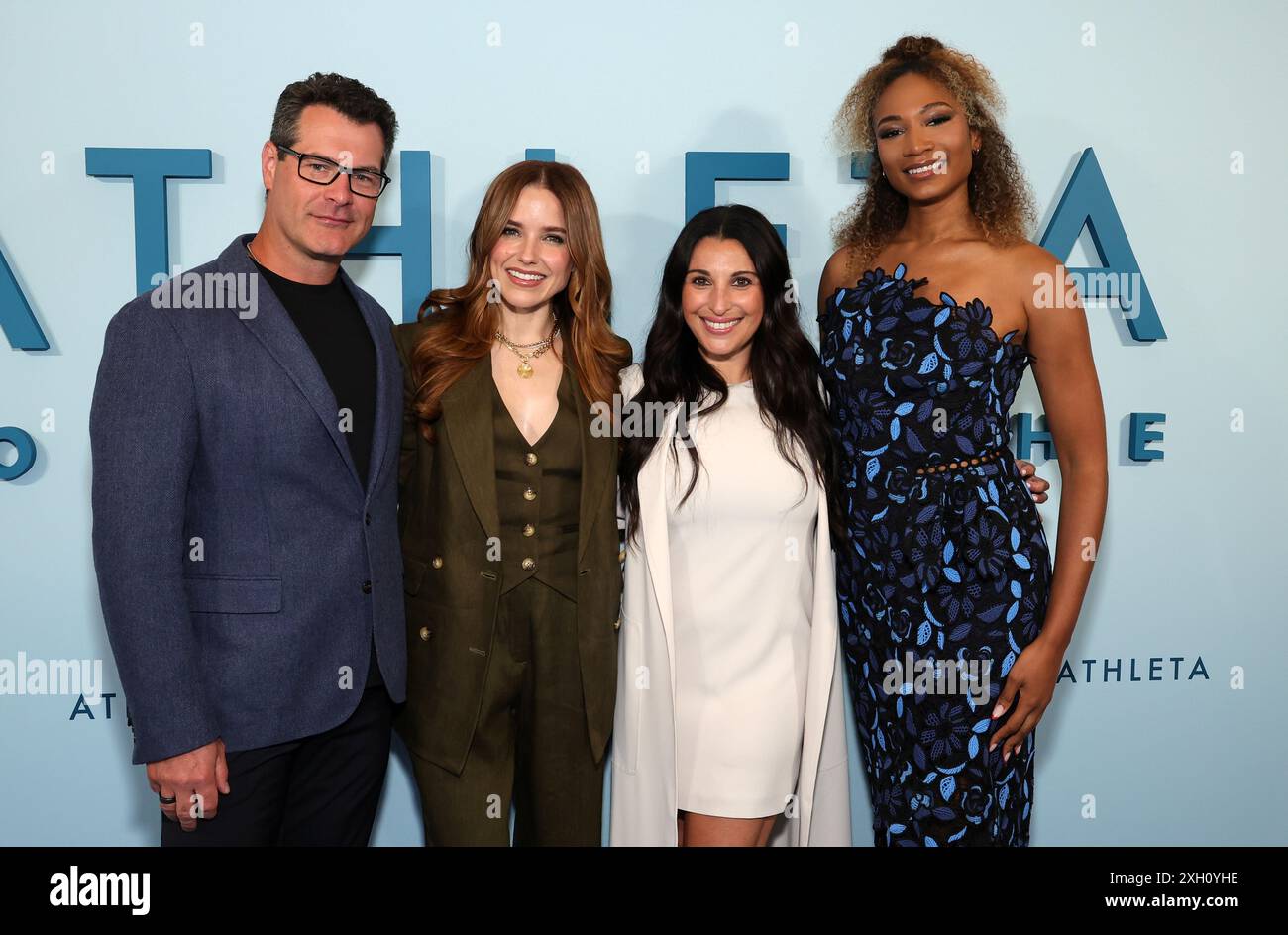 BEVERLY HILLS, CA - JULYE 10: Sophia Bush, Chris Blakeslee, Ilona Aman, Ari Chambers at the ...